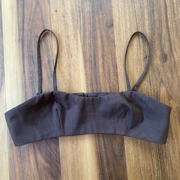 Topshop | Intimates & Sleepwear | Topshop Bra Bandeau Crop Top | Poshmark